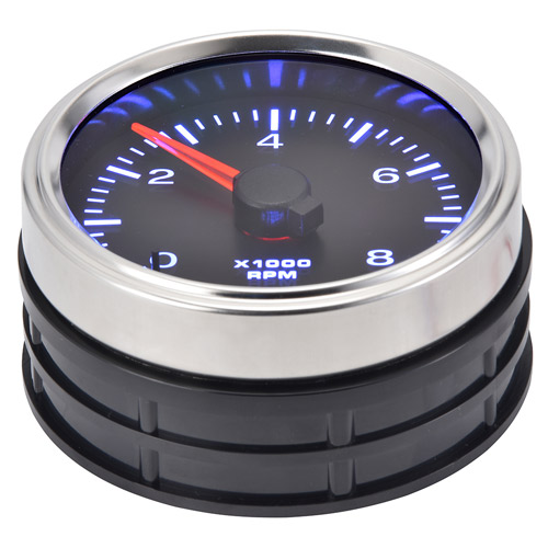 85 mm Marine Outdoor Diesel Tachometer 8000 RPM - Rico Instrument